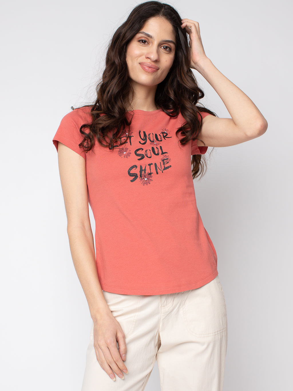 Short-sleeve semi-fitted t-shirt – Boutiques San Francisco