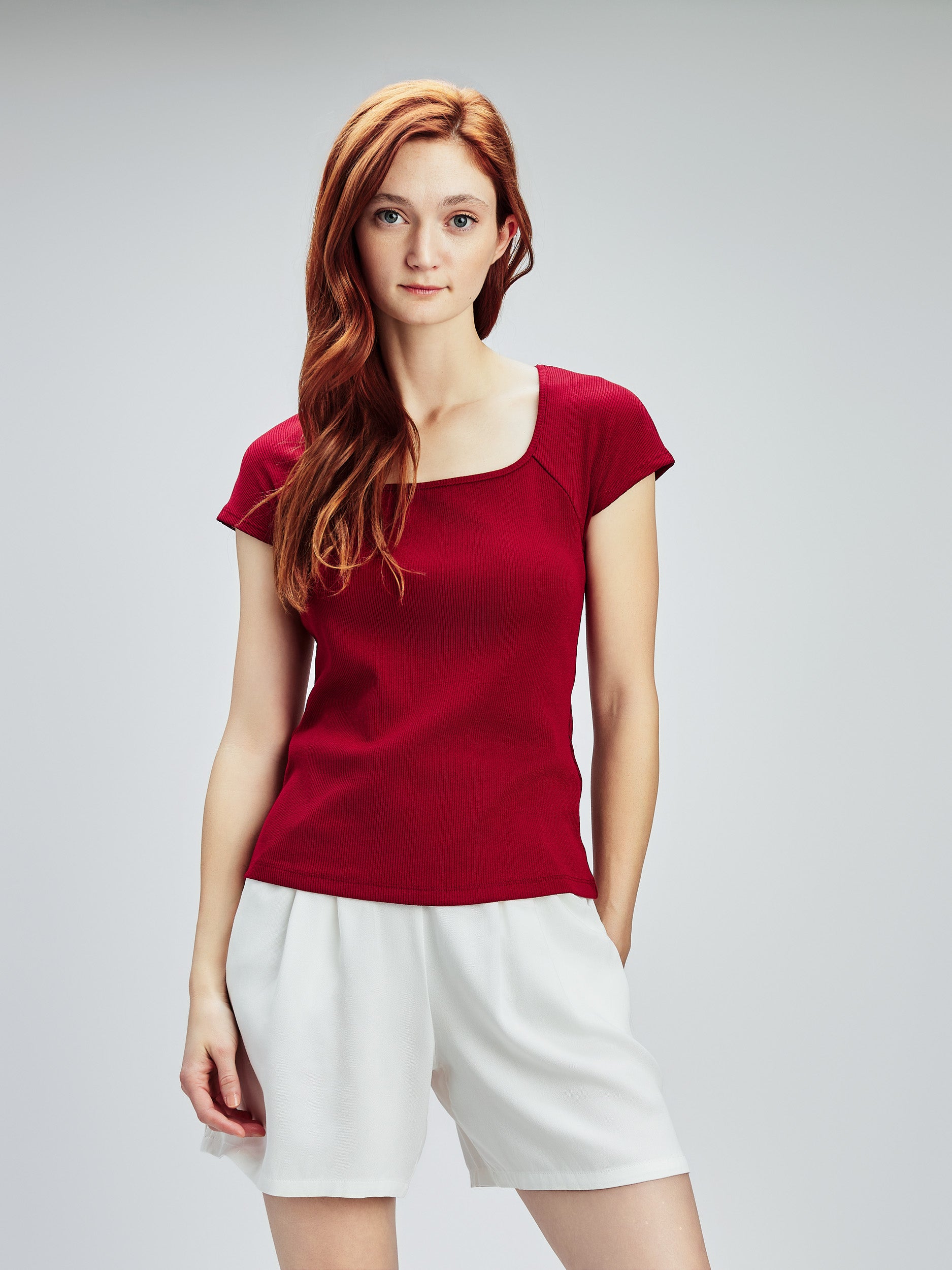Short-sleeve semi-fitted t-shirt – Boutiques San Francisco